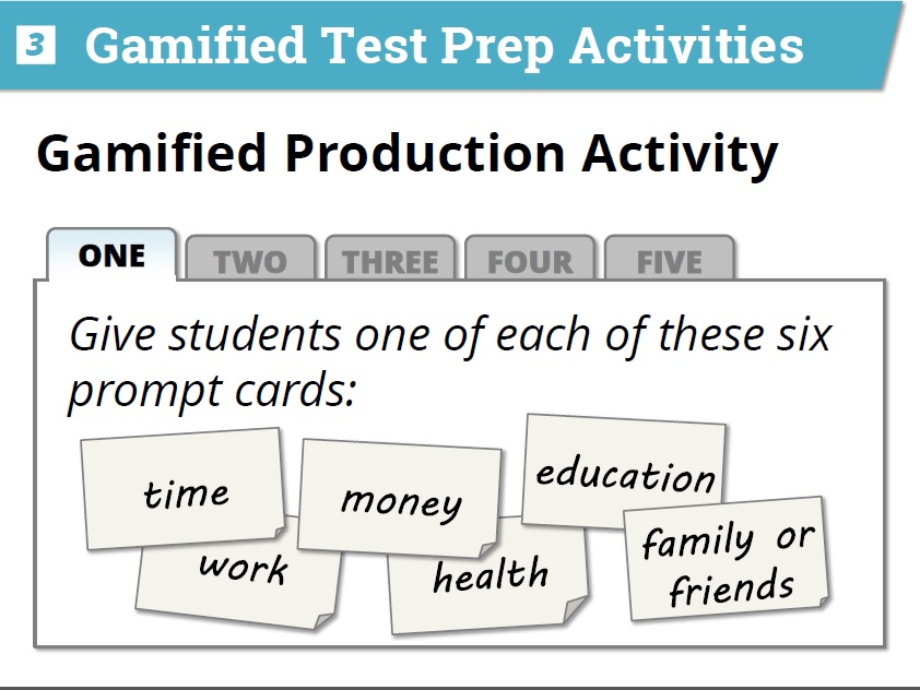 LEVEL UP: GAMIFICATION FOR TEST PREPARATION - ELT-CATION